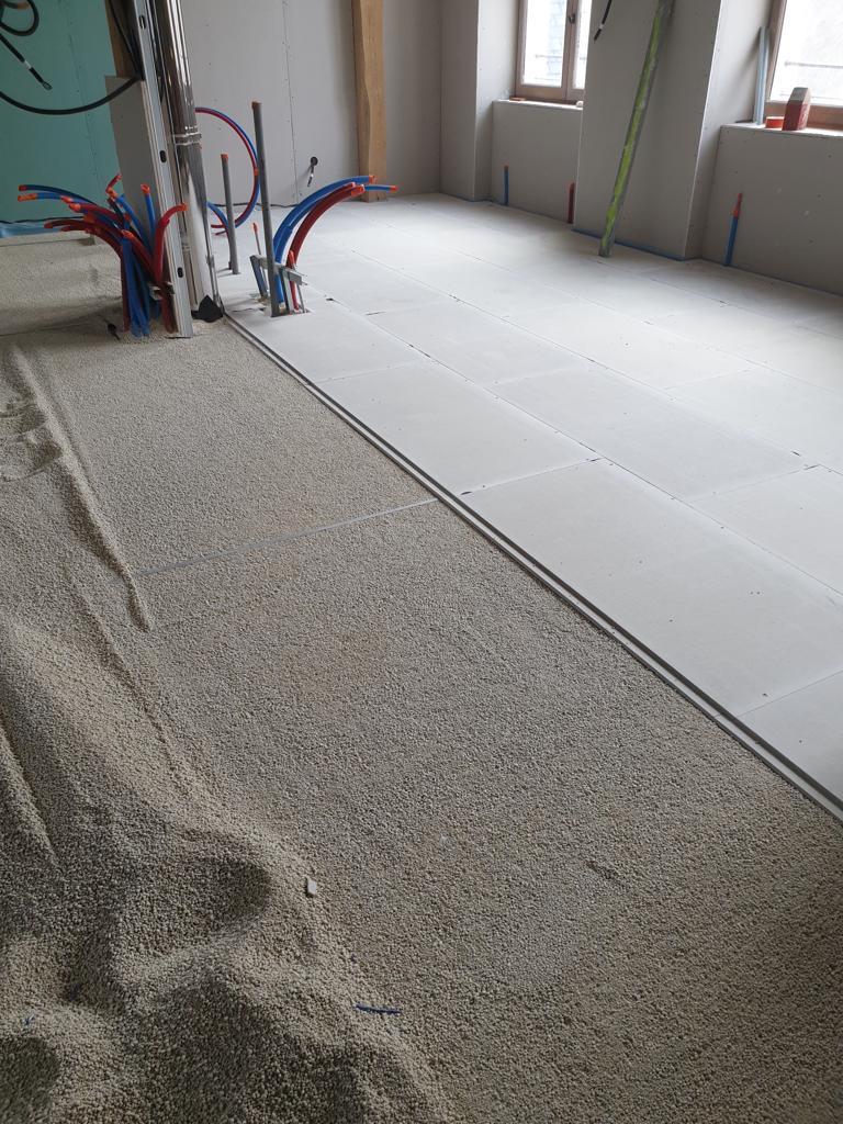 Chape sèche - Touraine services