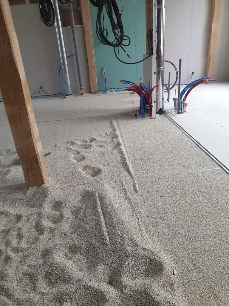 Chape sèche - Touraine services